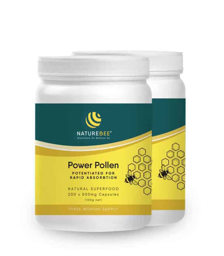 NatureBee Power Pollen Partner Pack – 3 Month Supply for 2 people (400 ...