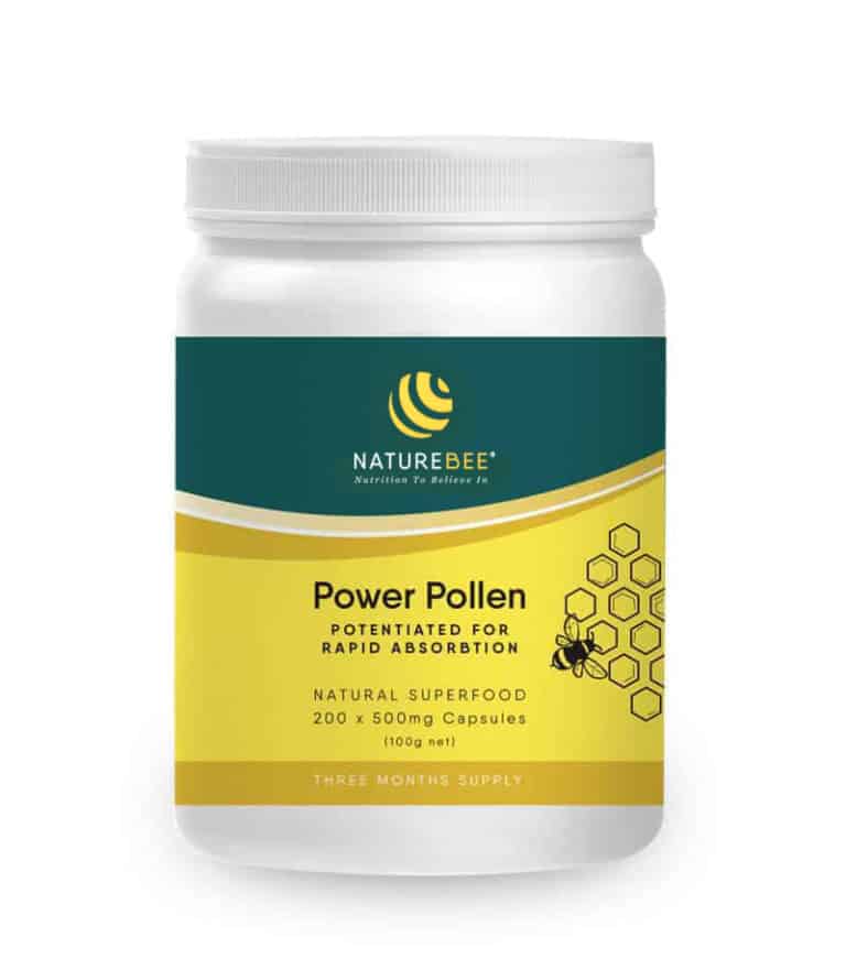 NatureBee Power Pollen Power Pack – 3 Month Supply for 1 person (200 ...