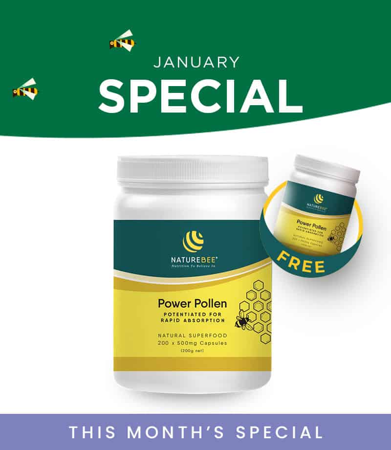 Luke Bona Power Pollen Radio Offer | NatureBee