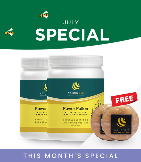 Power Pollen Potentiated Bee Pollen Supplements | NatureBee