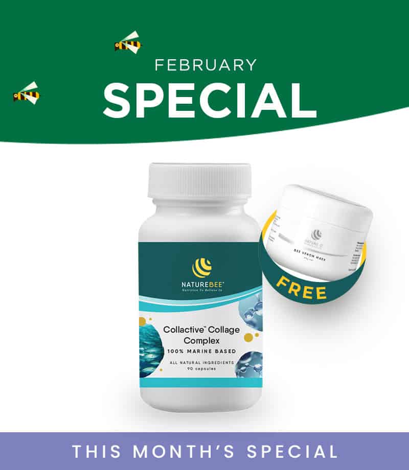 Collactive Collagen (90 caps) + Bee Venom Mask (50g) | NatureBee