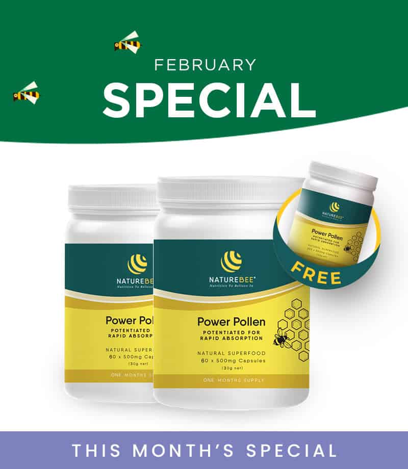 NatureBee Power Pollen Introductory Pack Buy 2 Get 1 Free | NatureBee